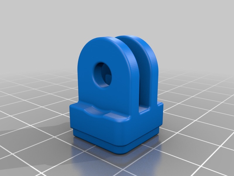 iPhone GoPro Connector and Cradle by Makerhacks | Download free STL ...