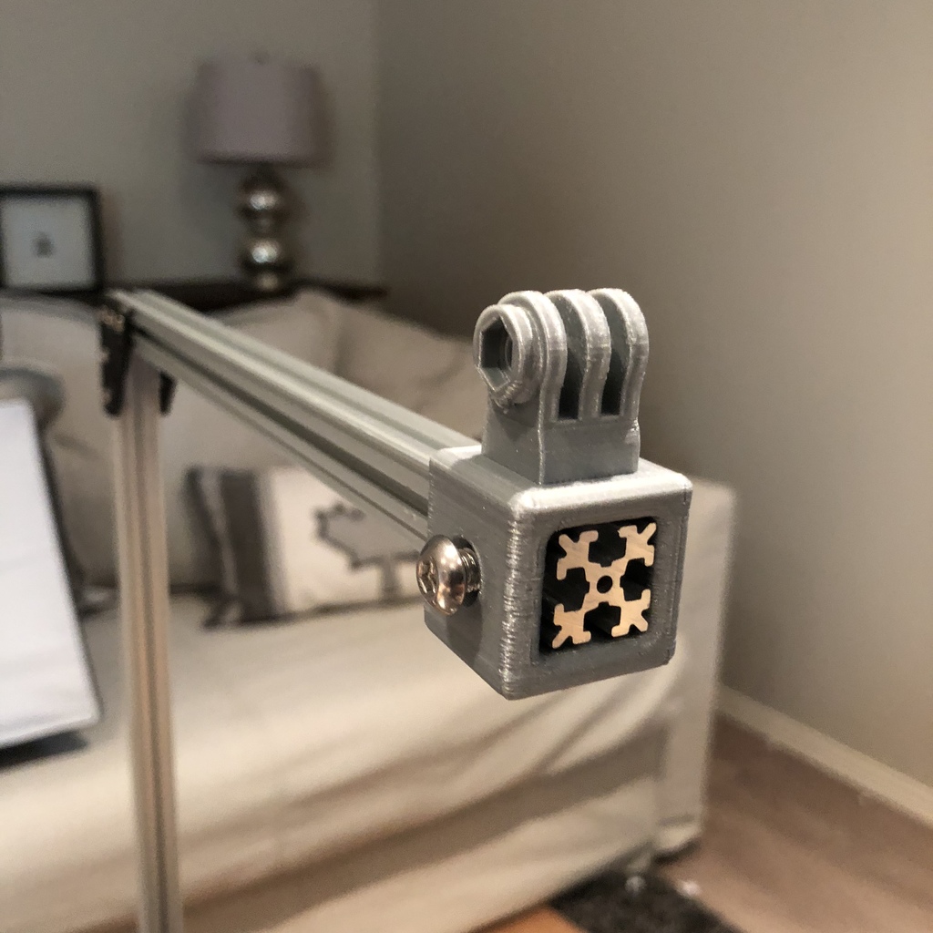 Overhead Tripod mount/GoPro stand brackets and adapters based on ...