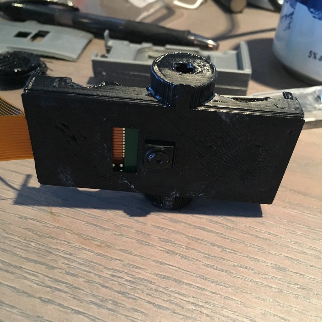 Raspberry Pi Zero W case with Camera and tripod mount for Octoprint ...