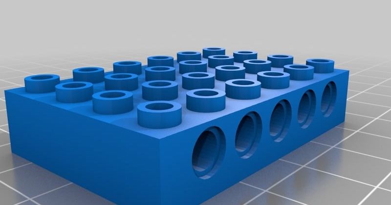 Big Lego block by Makerhacks | Download free STL model | Printables.com