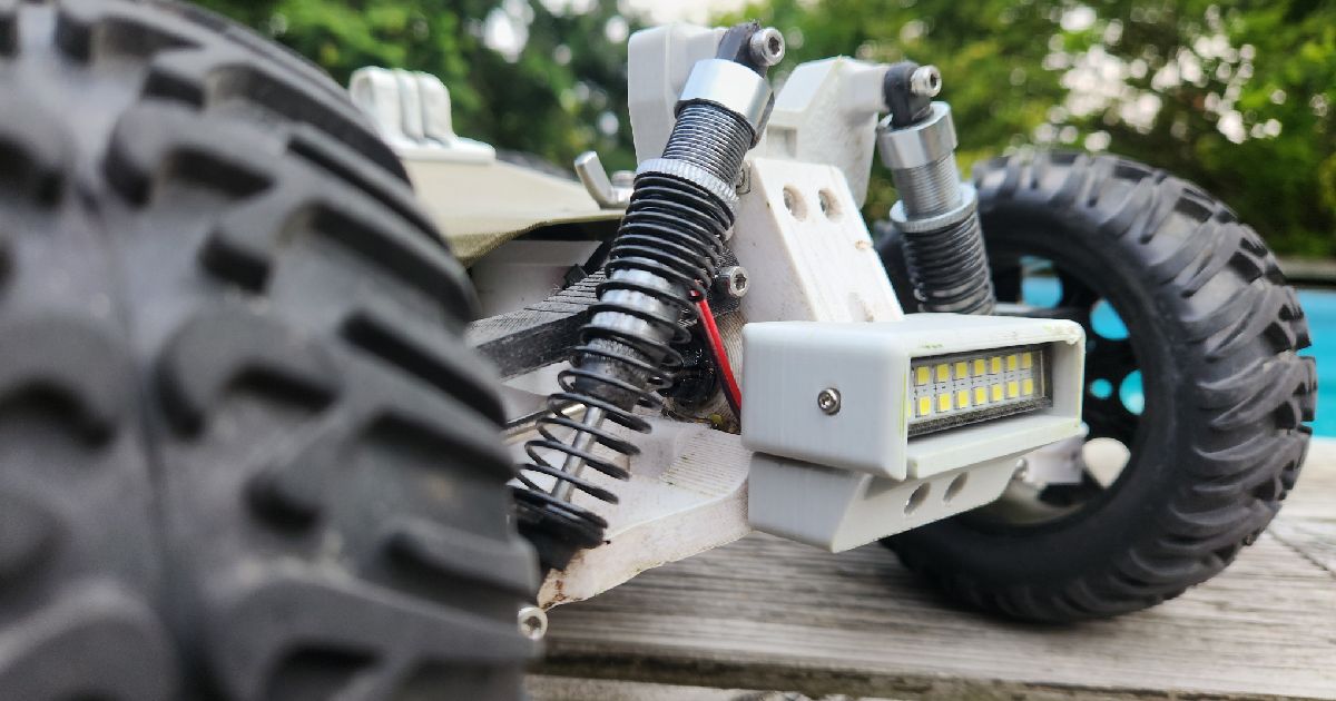 ROBAK 2 Super Bright LED BRACE by MiceciCZE | Download free STL model ...