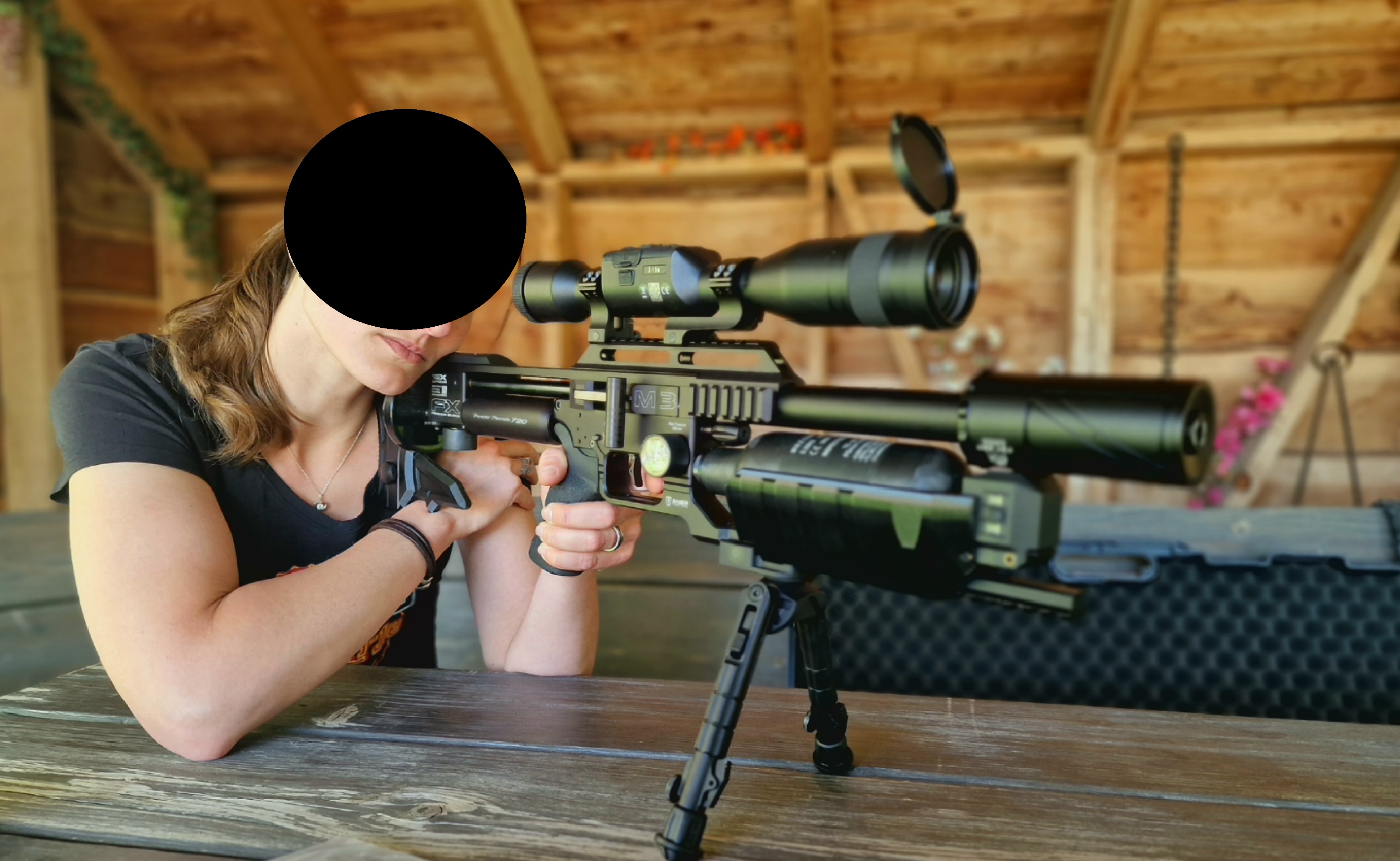 FX Impact M3 butt stock / bag rider / magazine protector / shooting ...