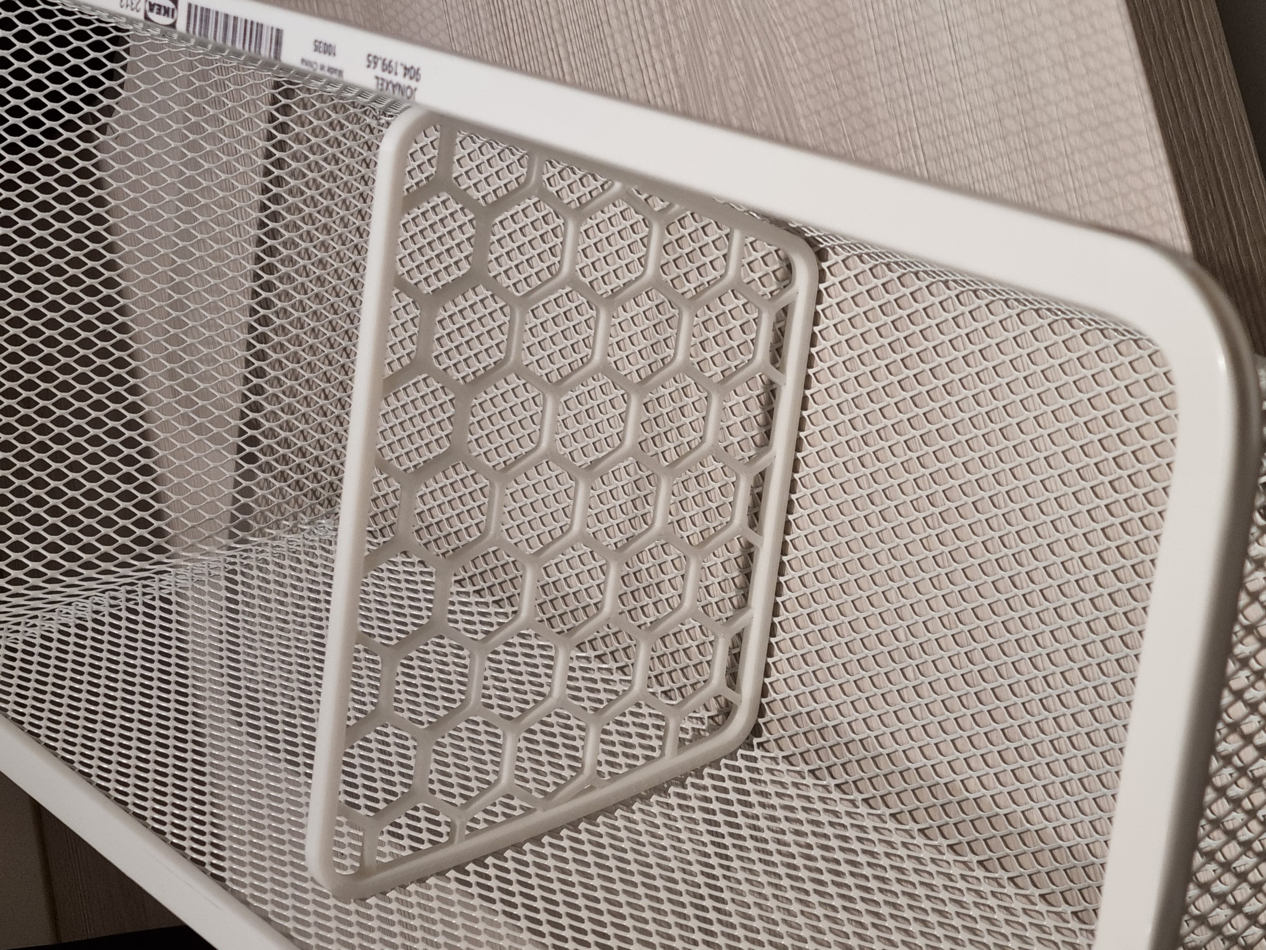 IKEA Jonaxel Mesh Basket Hex Wall by ishikawats | Download free STL ...