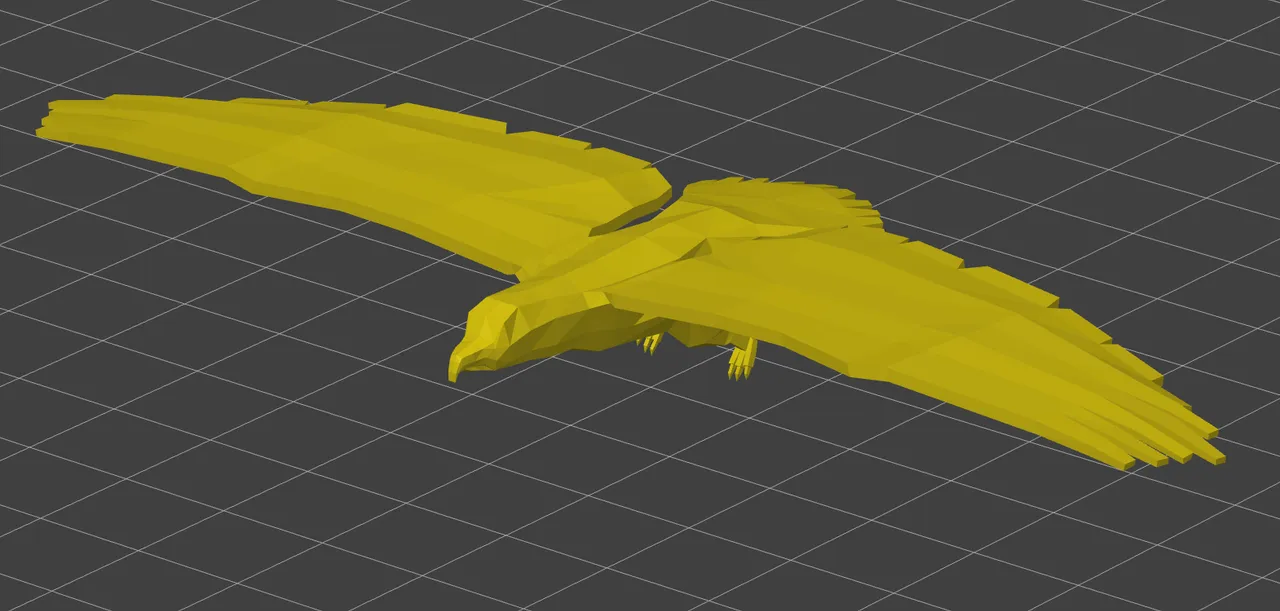 Eagle - Low Poly by Phoenix | Download free STL model | Printables.com
