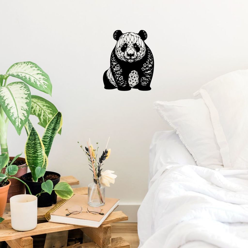 Giant panda voronoi wall or table decoration by kutnohormac | Download ...