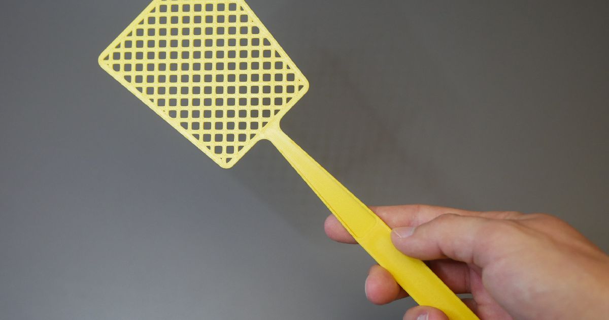 Simple fly swatter by Nikodem Bartnik | Download free STL model ...