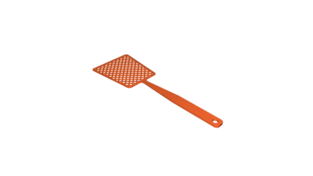 Simple fly swatter by Nikodem Bartnik | Download free STL model ...
