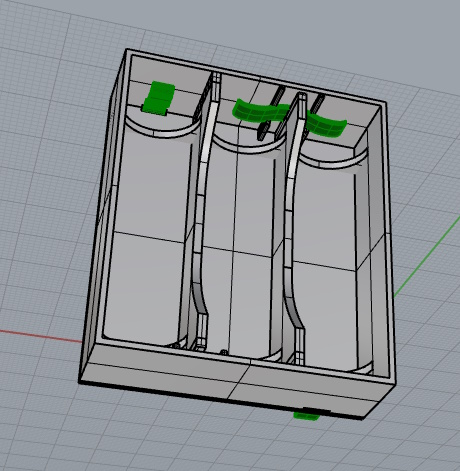 box for 3 cells 18650 by mstejska | Download free STL model ...