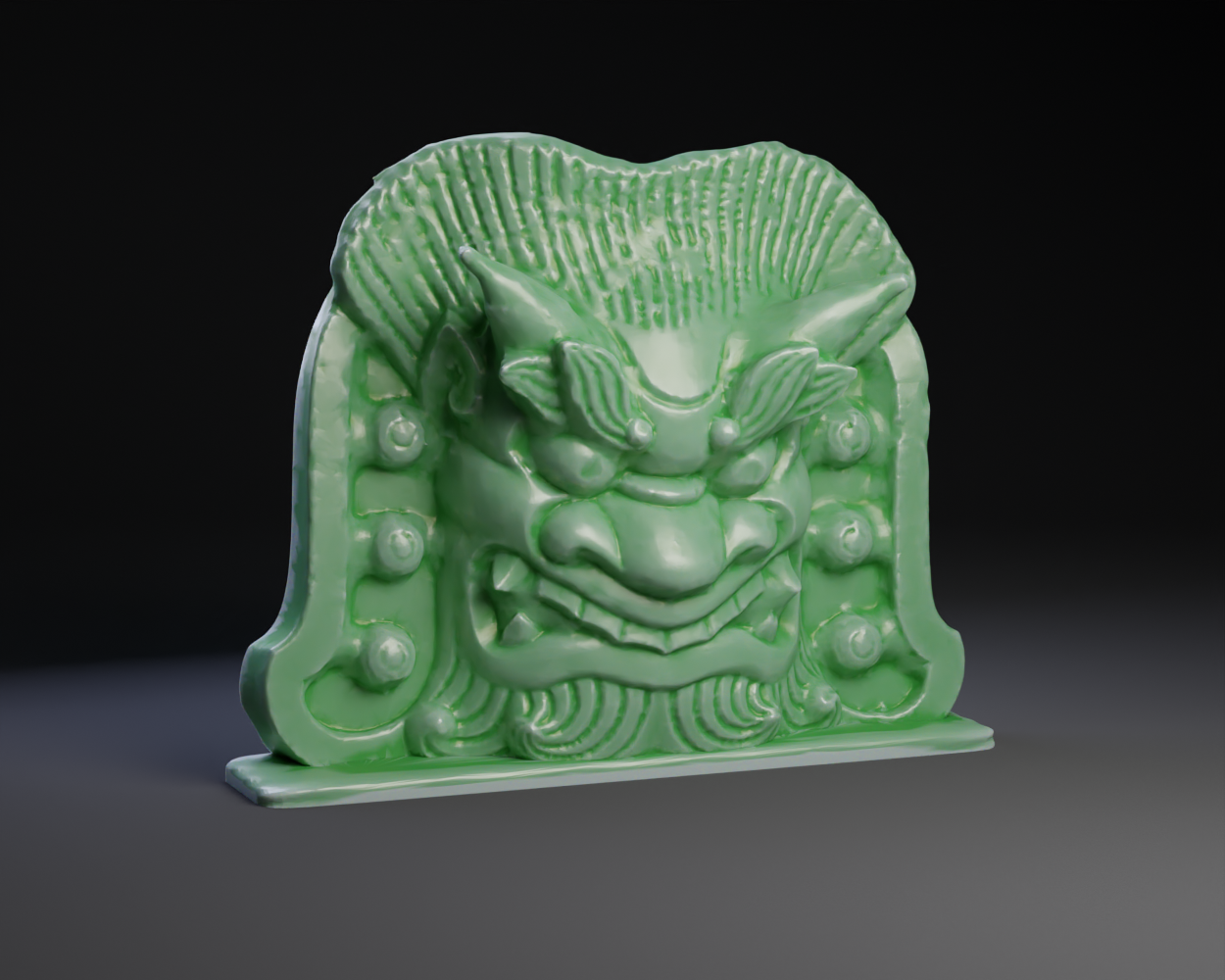 Japanese Temple Guardian by Peter Farell | Download free STL model ...