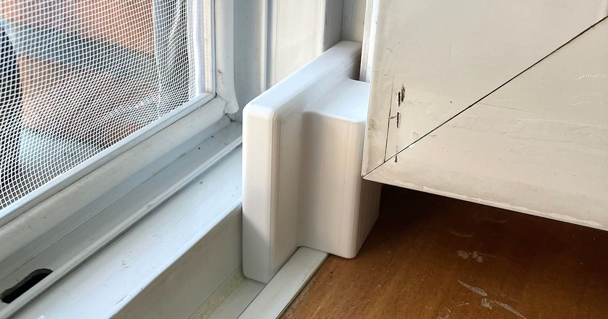 Stopper for Casement Window by Lance Fetters | Download free STL model ...