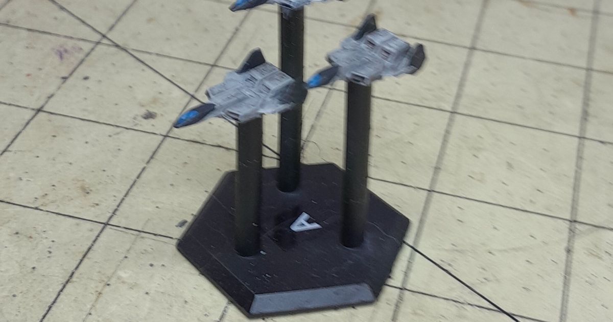 3 Peg 40mm flight stand by Kelleher611 | Download free STL model ...
