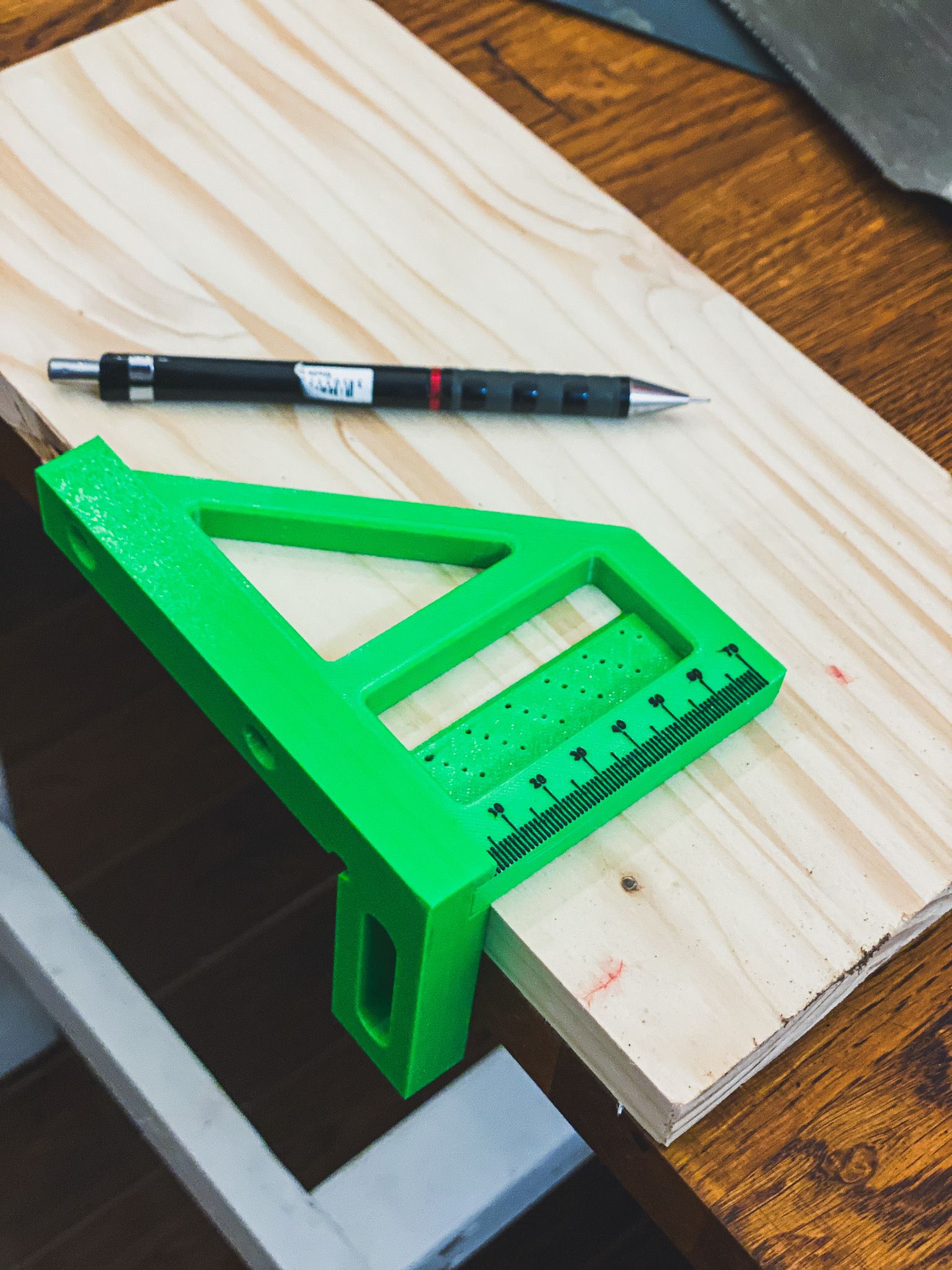 3D Multi Angle Measuring Ruler 45/90 Degree, Carpentry Square ...