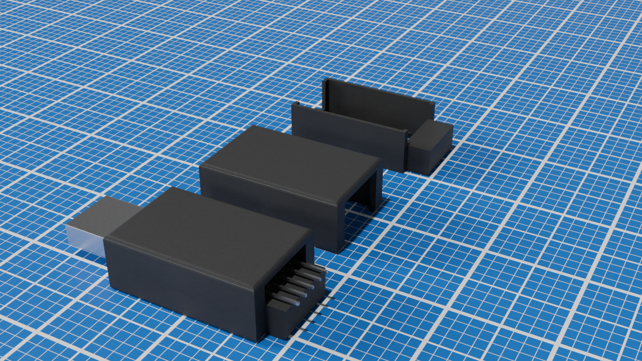 USB-UART converter case (TTL CP2102) by LordT3ch | Download free STL ...