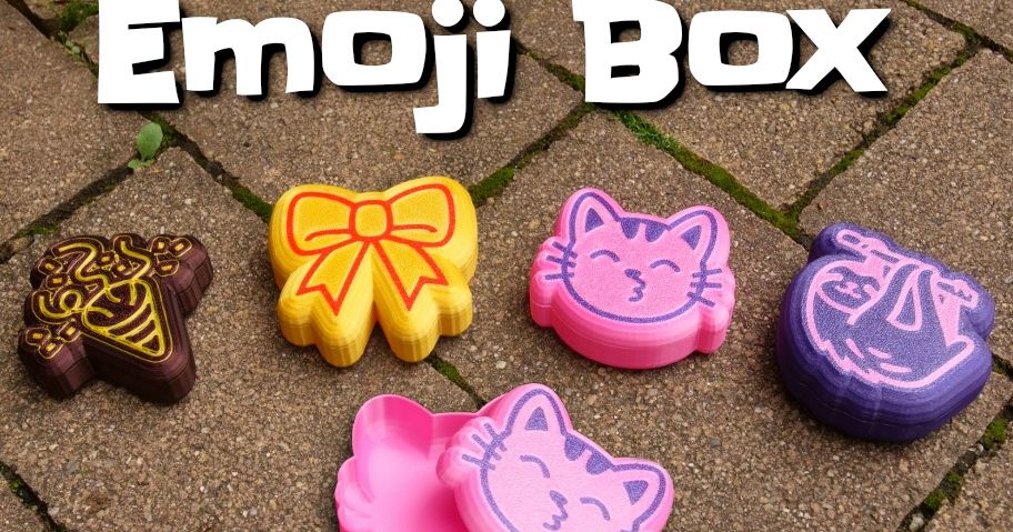 Emoji Box - configurable! by Makkuro | Download free STL model ...
