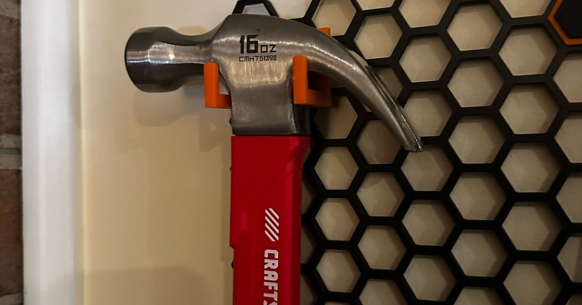 Hammer Holder by Alexsky1 | Download free STL model | Printables.com