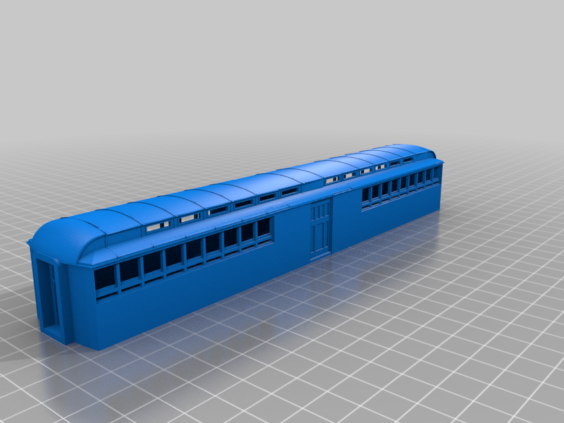 Pennsylvania Railroad Horse Express Cars by fo43 | Download free STL ...