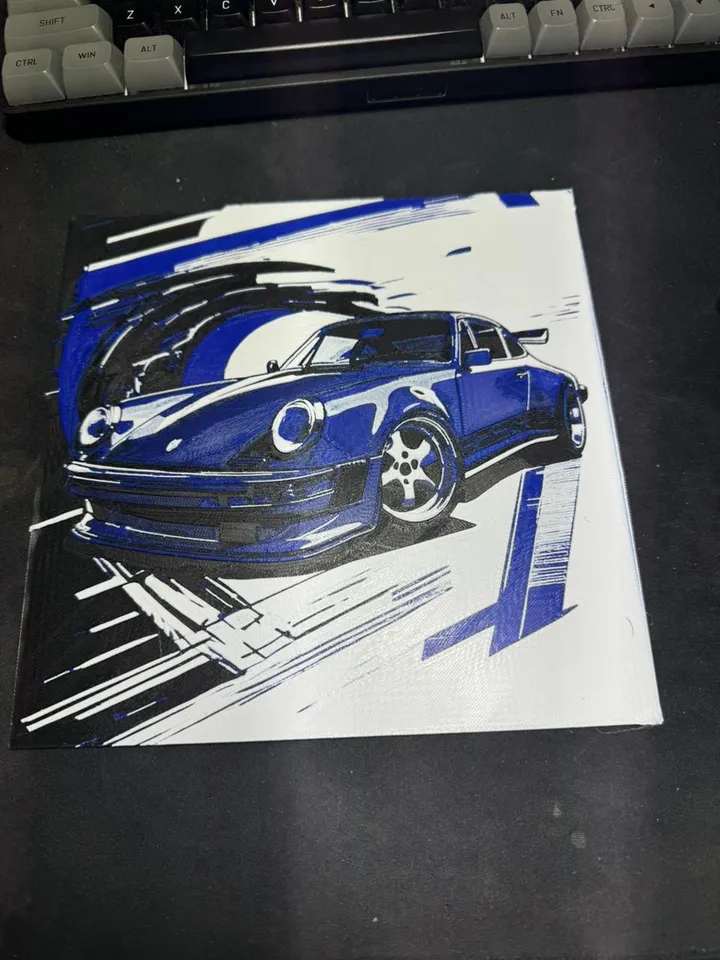 Porsche hueforge by 8ight | Download free STL model | Printables.com