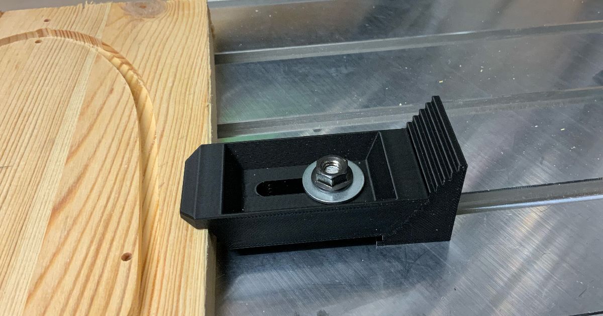 CNC Low Profile Clamp and Step Block by nids | Download free STL model ...