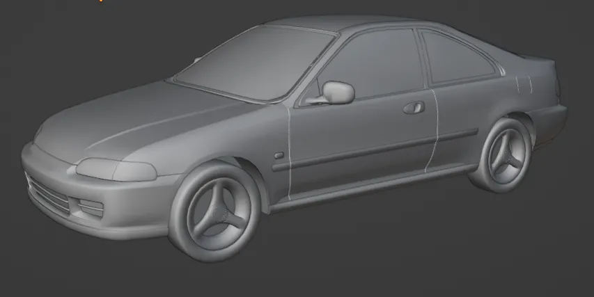 honda civic ej2 by Guido Sluijs | Download free STL model | Printables.com