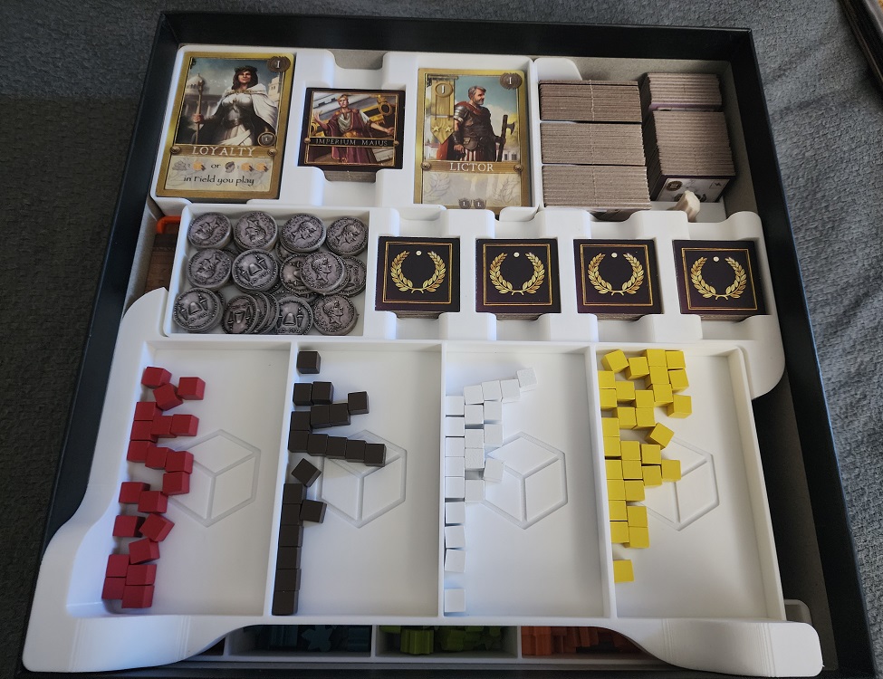 Organizer/Insert for 44BCE board game, retail edition by Teufelaffe ...
