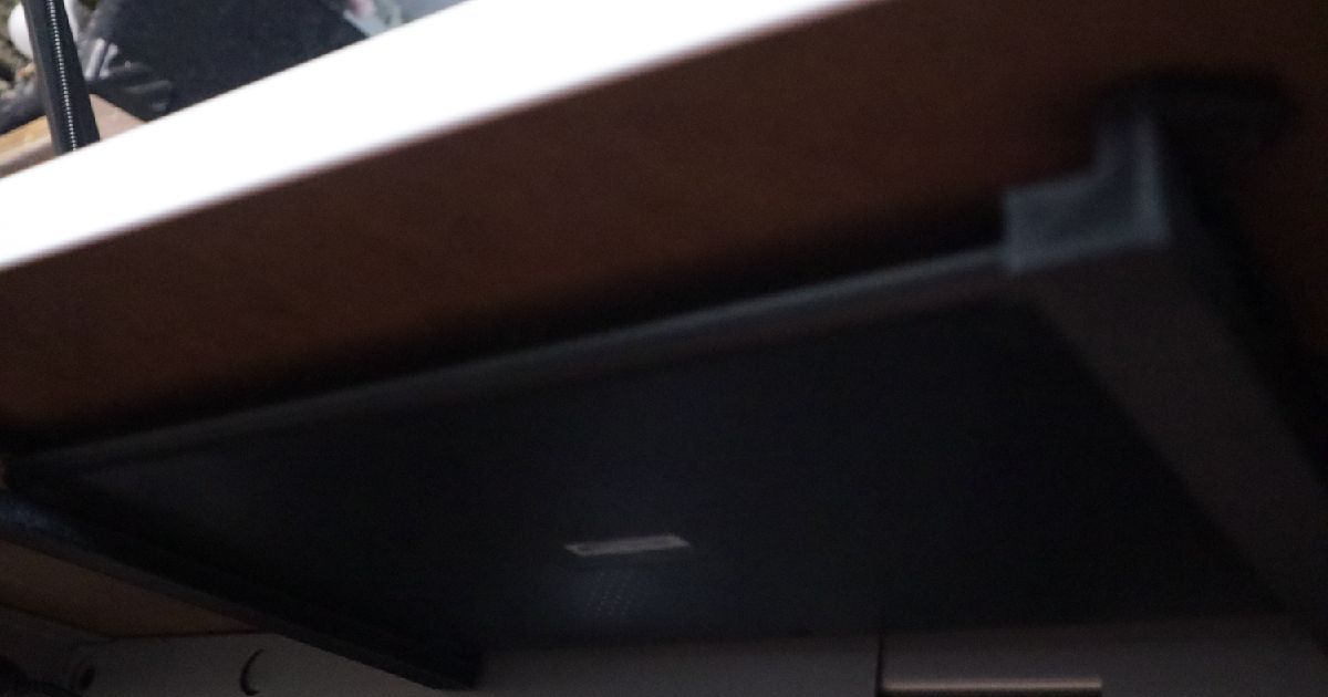 Under desk laptop/drawing tablet mount by Alexander M | Download free ...