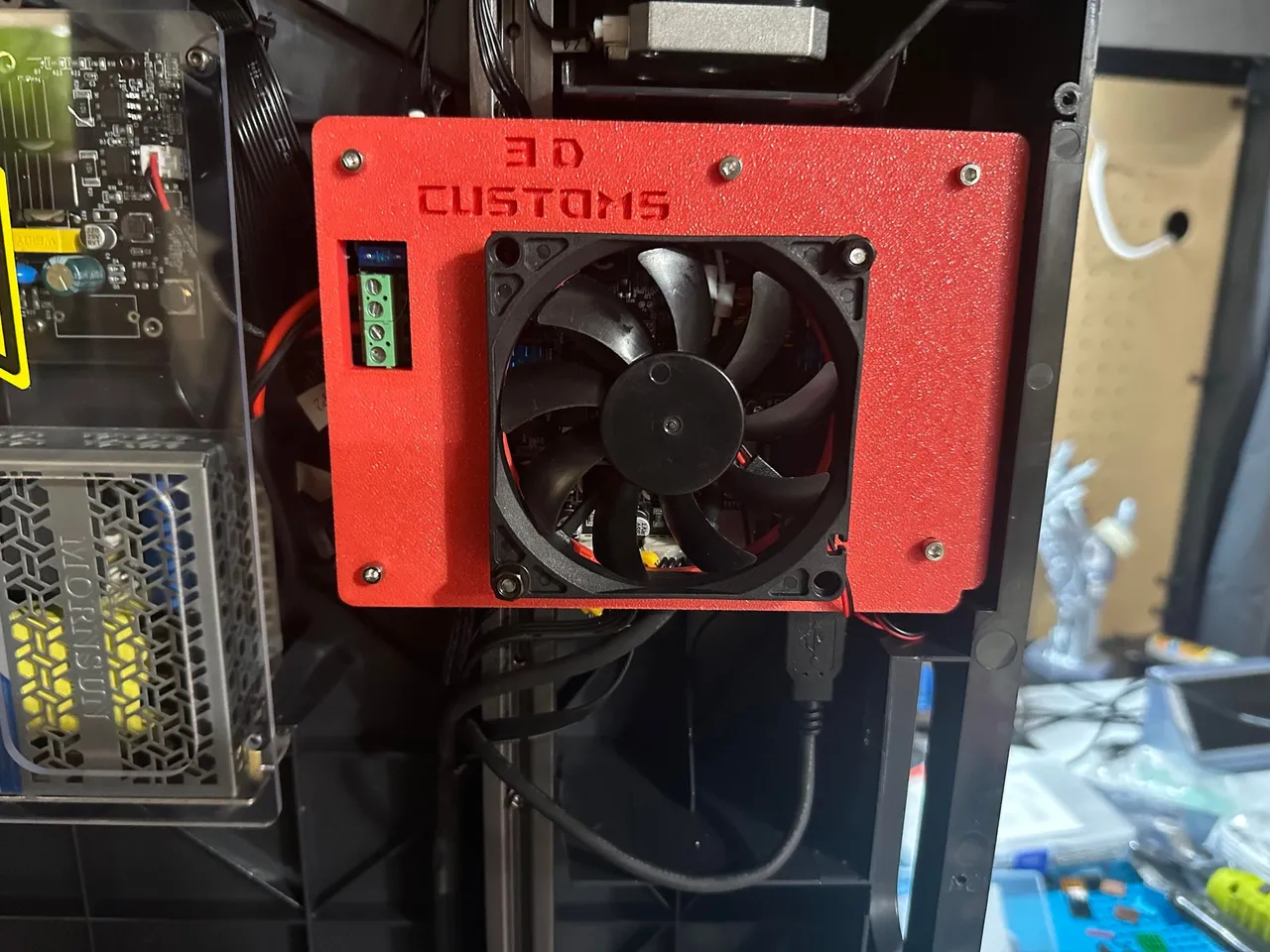 Sovol SV08 Mainboard Cooling Plate by Richard Ferrington | Download free STL model | Printables.com