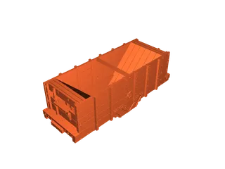 HOn30 Dolly Varden Hopper by Chris Schmuck | Download free STL model ...