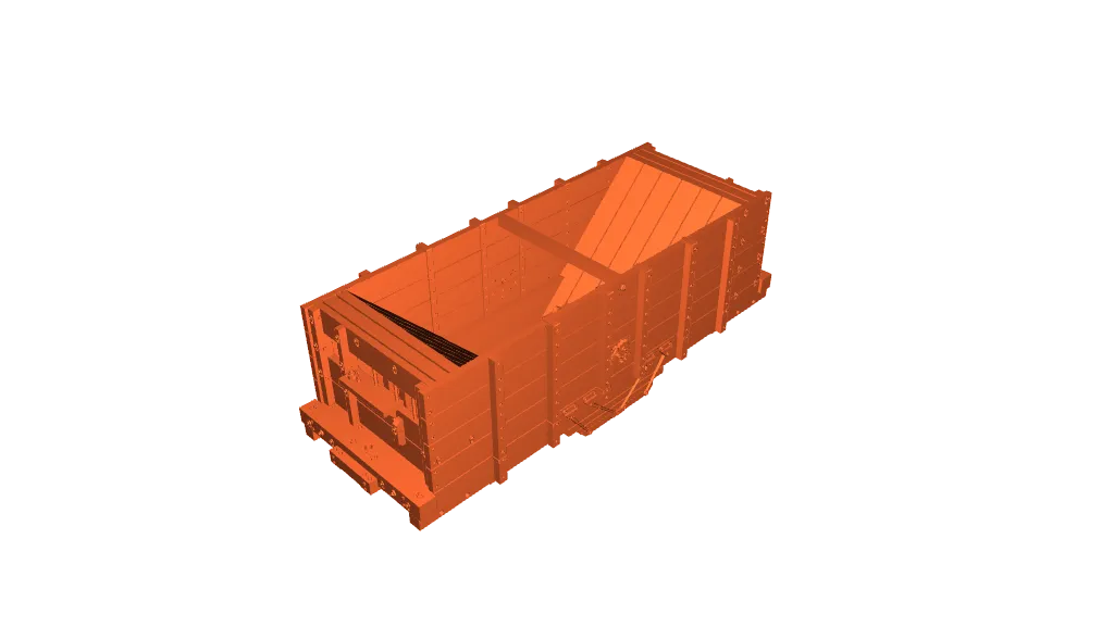 HOn30 Dolly Varden Hopper by Chris Schmuck | Download free STL model ...