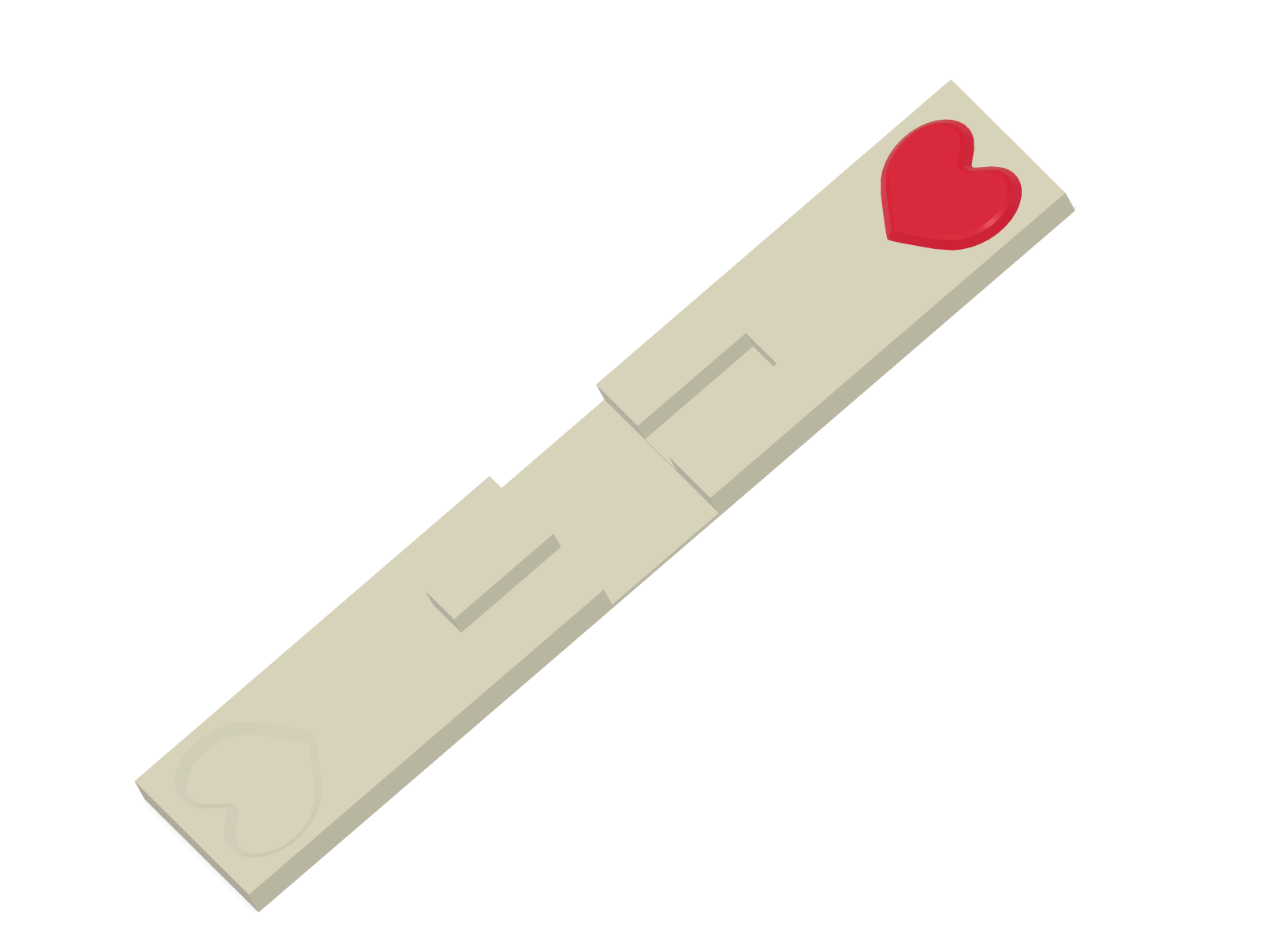 Heart Paper Embosser Stamp by MrENG | Download free STL model ...