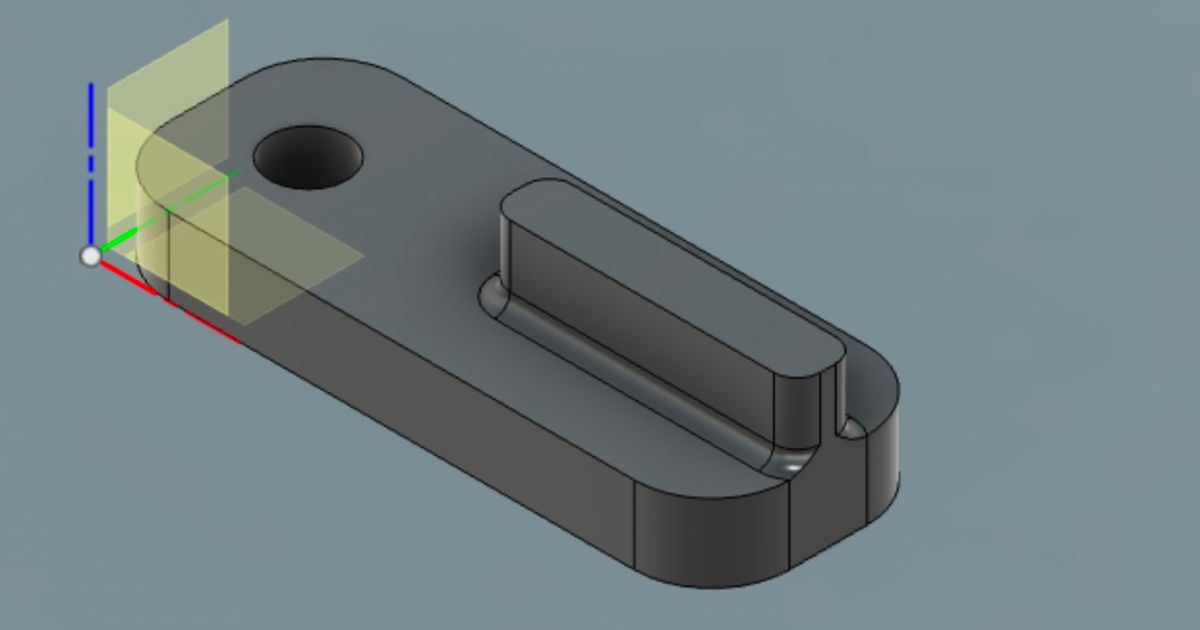 Rotating stop latch by Josh | Download free STL model | Printables.com