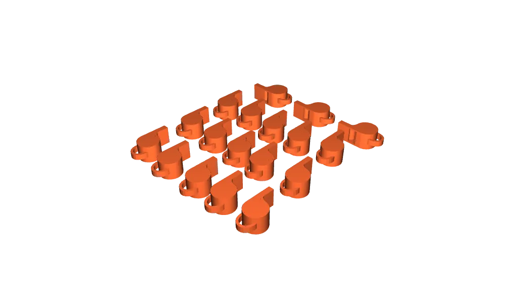 Multiple whistles by LowerOne | Download free STL model | Printables.com