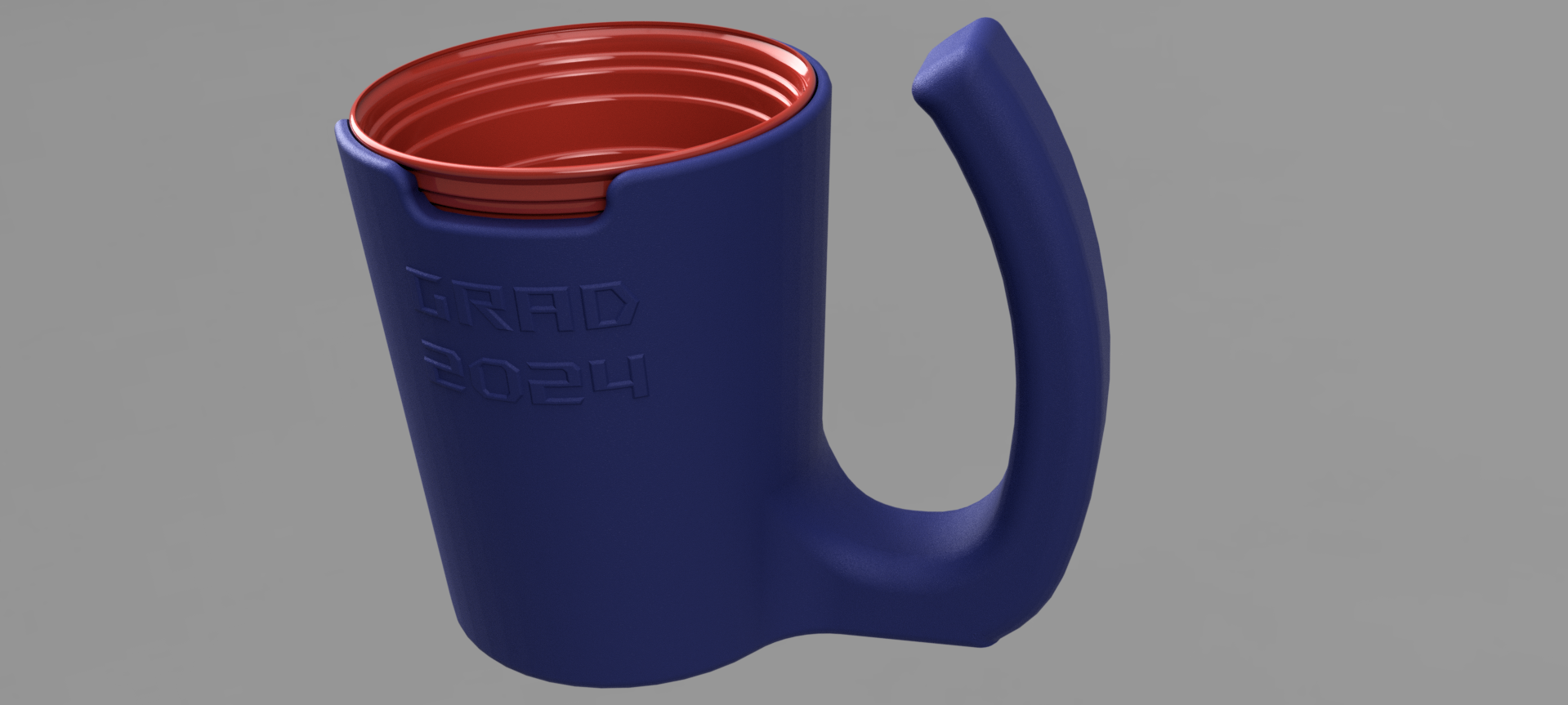 Red Solo Party Cup Handle For Graduation 2024 by The American Maker ...