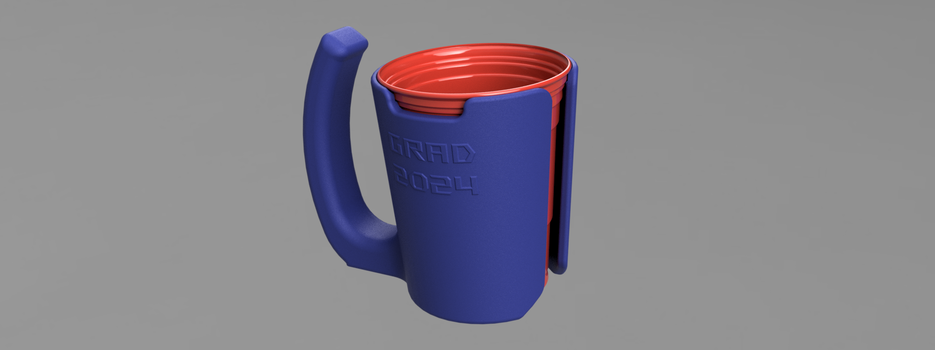 Red Solo Party Cup Handle For Graduation 2024 by The American Maker ...