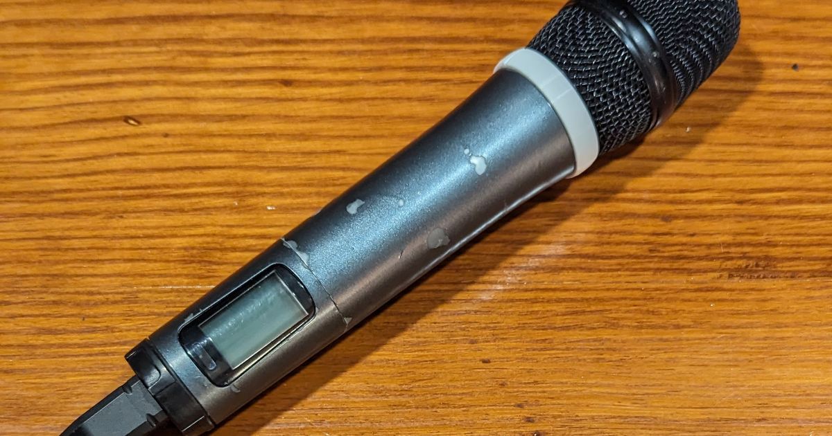 Microphone color band identifier by TK_bit_twiddler | Download free STL ...