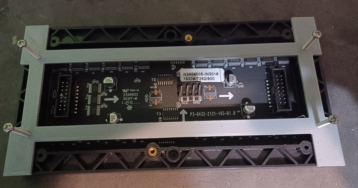 P3 RGB Matrix Jig by Dyne | Download free STL model | Printables.com