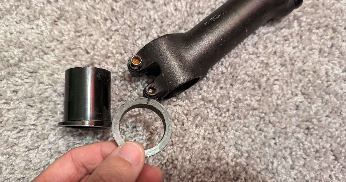 Specialized comp multi-stem wedge shaped headset spacer by aiber ...