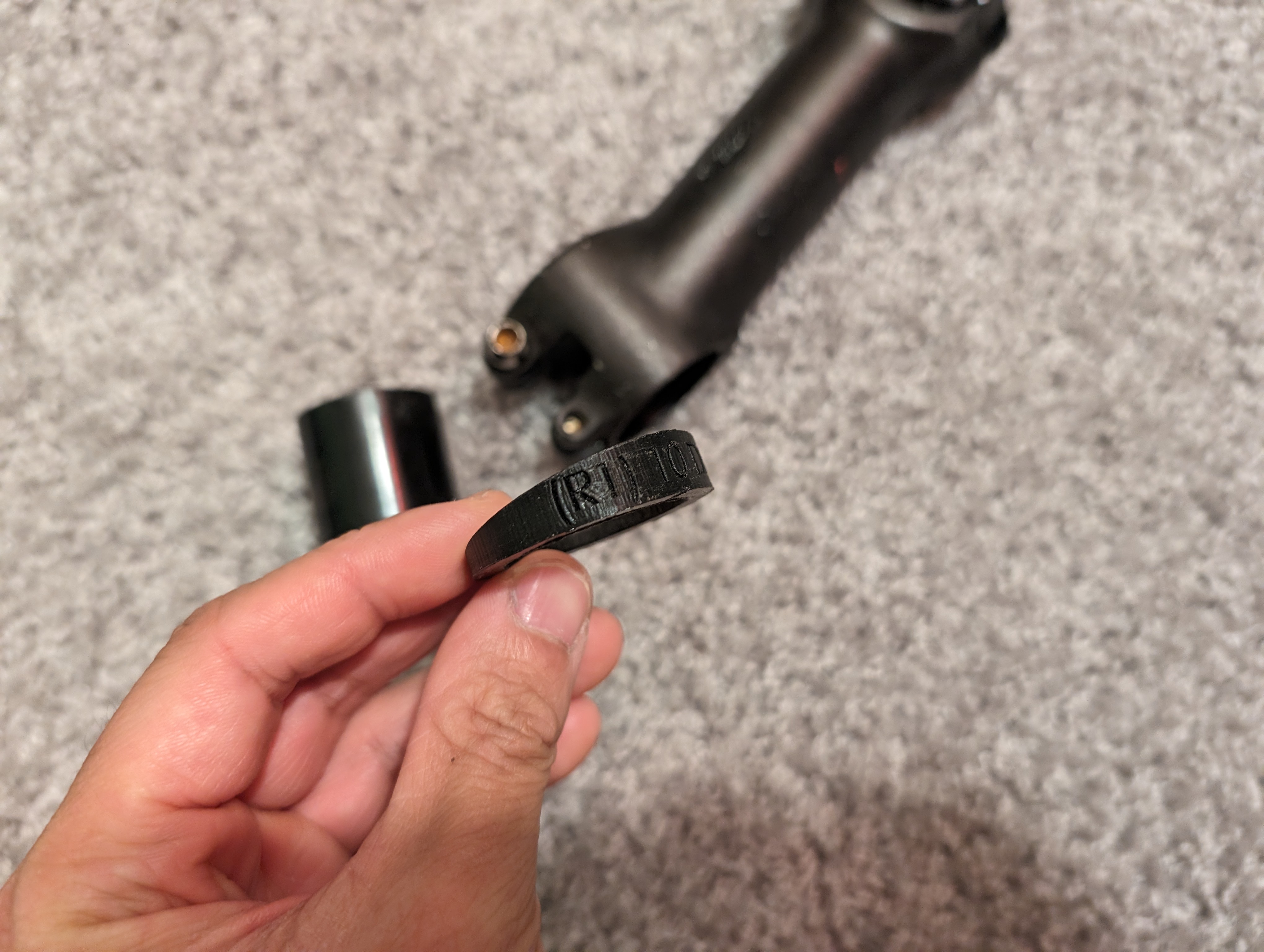 Specialized comp multi-stem wedge shaped headset spacer by aiber ...