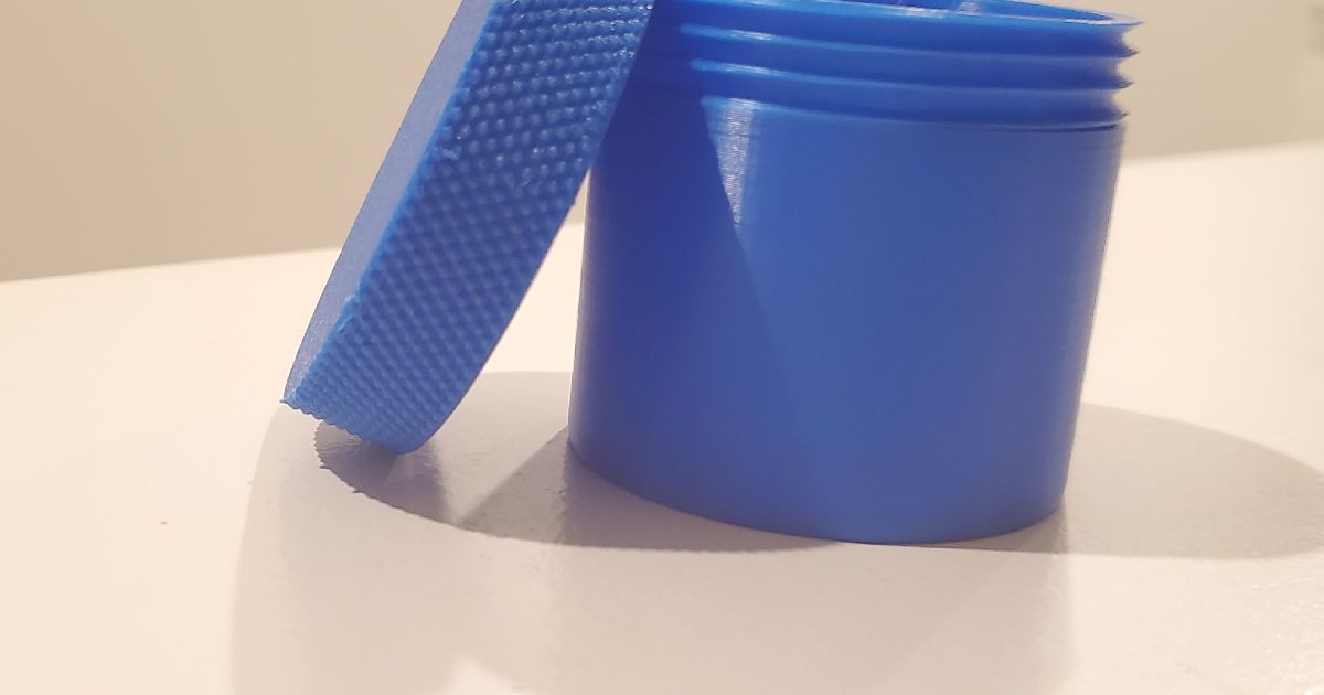 Basic Jar w/ Lid by printsRus | Download free STL model | Printables.com