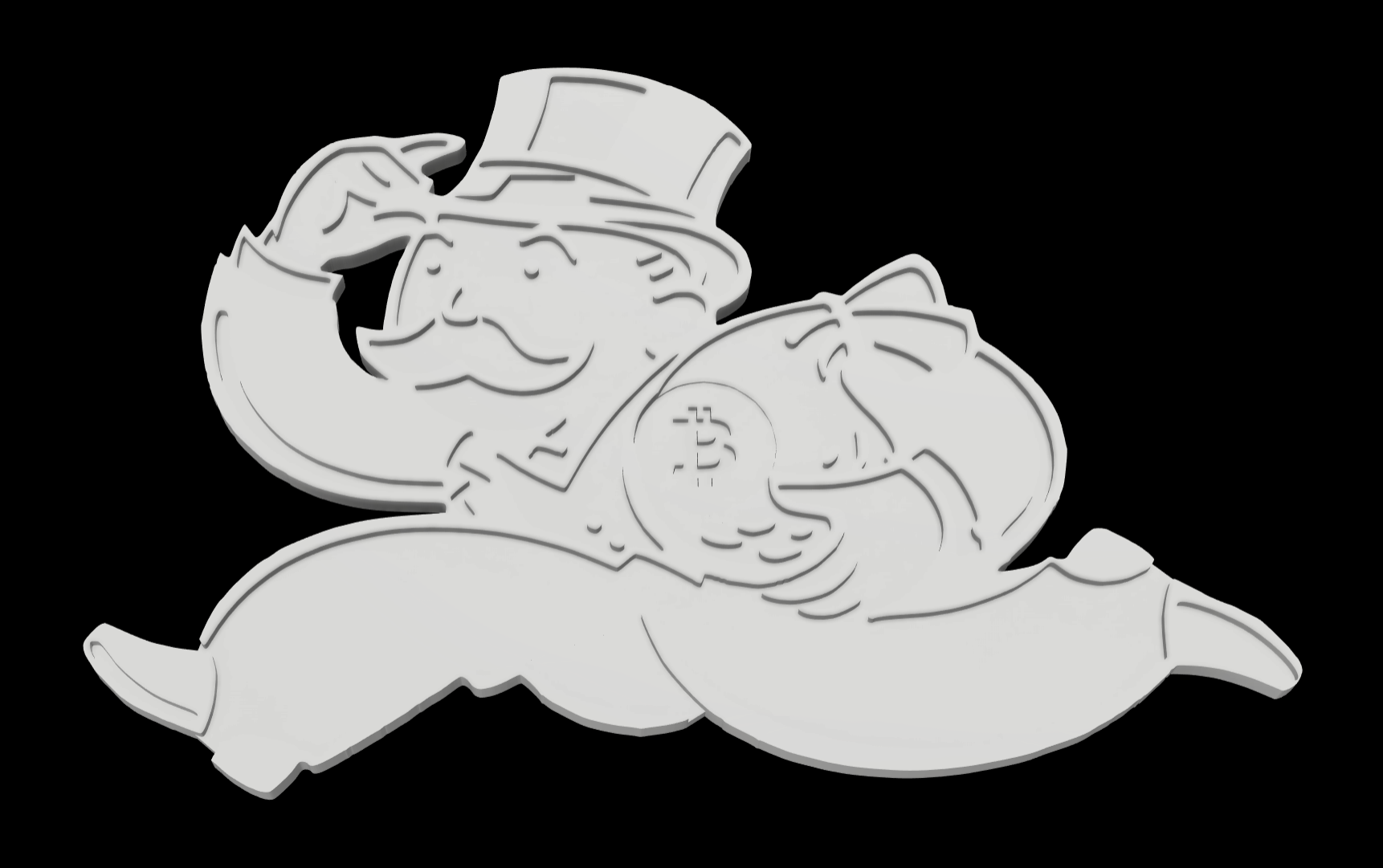 Do Oligarchics HODL? by Grunkle_Bitcoin | Download free STL model ...