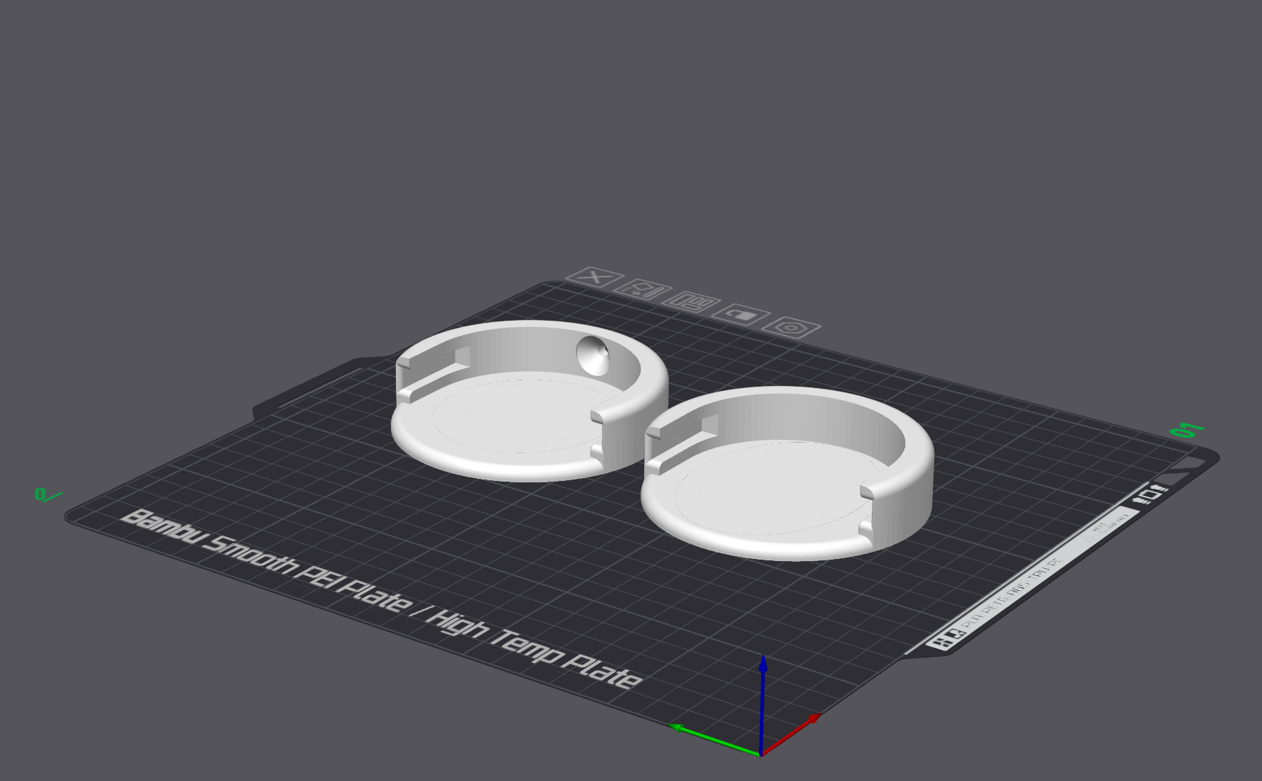 58mm portifilter holder (removed pegboard holes from original) by James ...