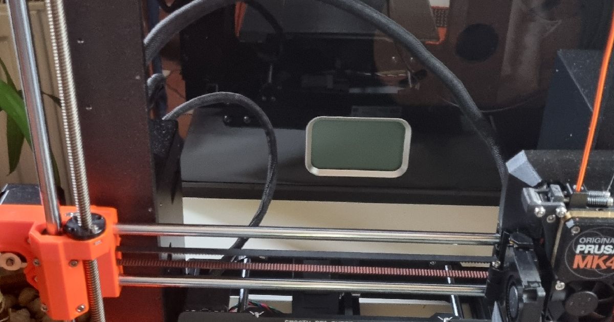 PRUSA MK4 frame logo letters by Baubusiukas | Download free STL model ...