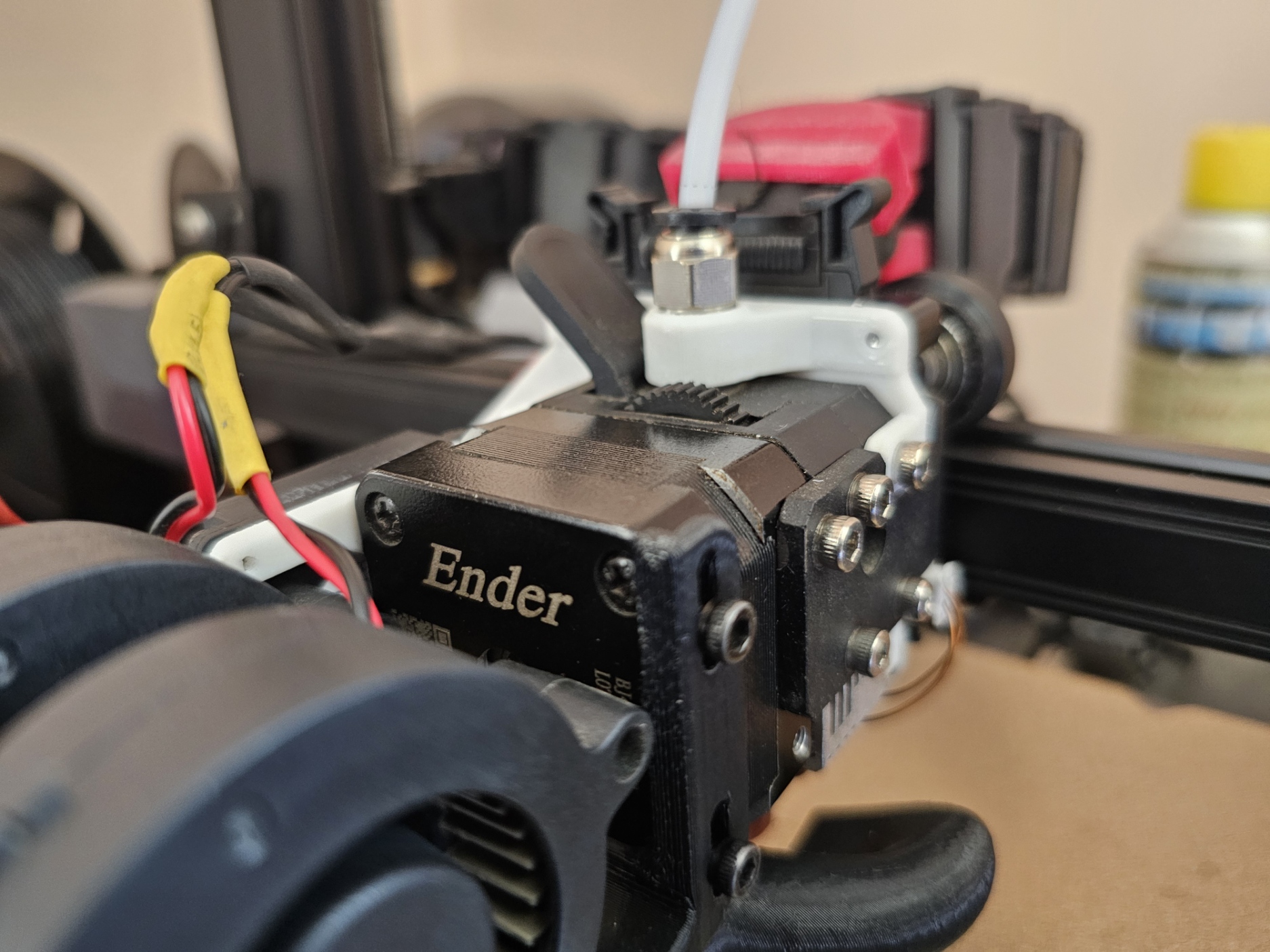 Sprite Extruder Zero Y-offset Backplate with Bowden Coupler and 4010 ...