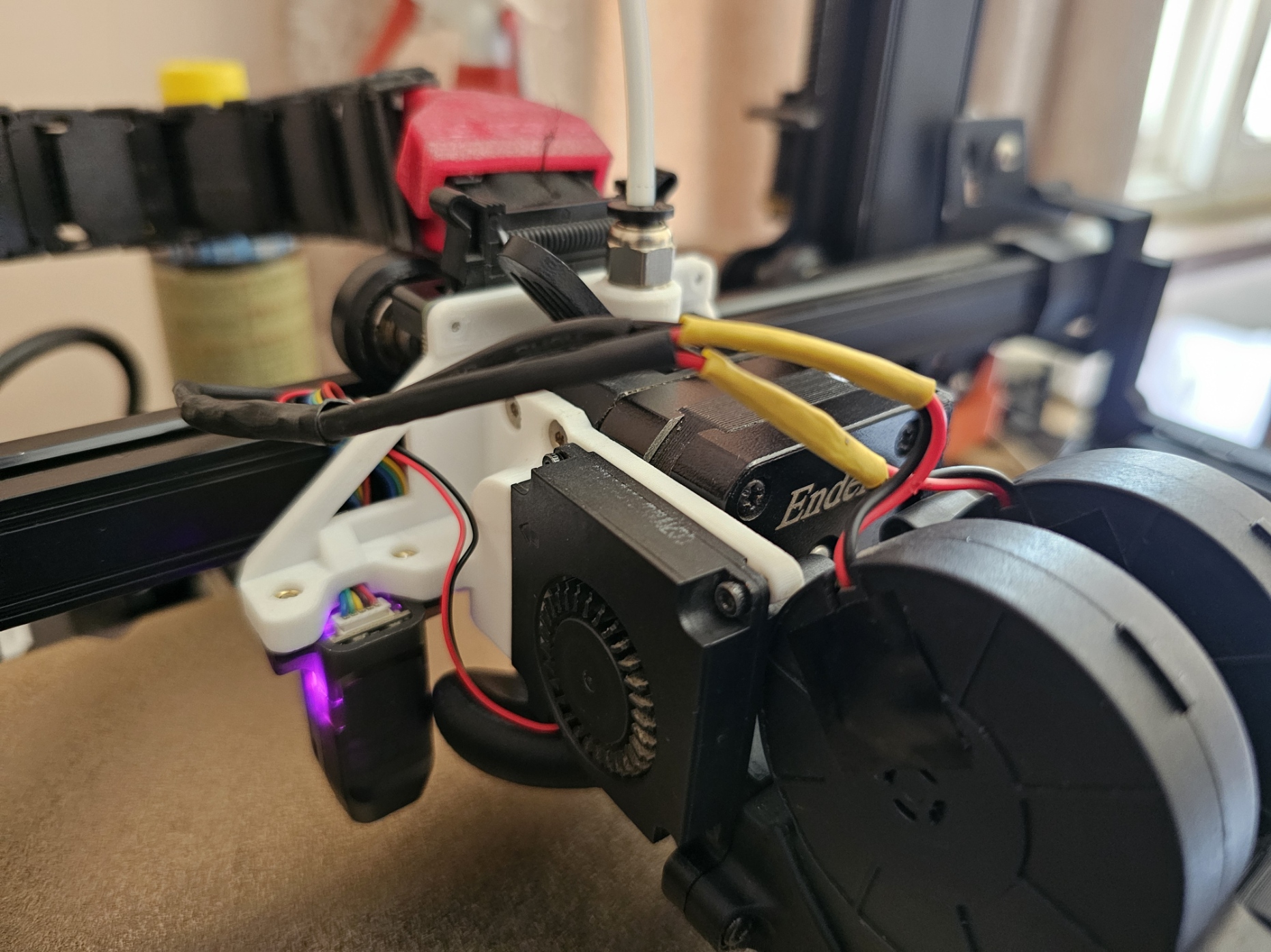 Sprite Extruder Zero Y-offset Backplate with Bowden Coupler and 4010 ...