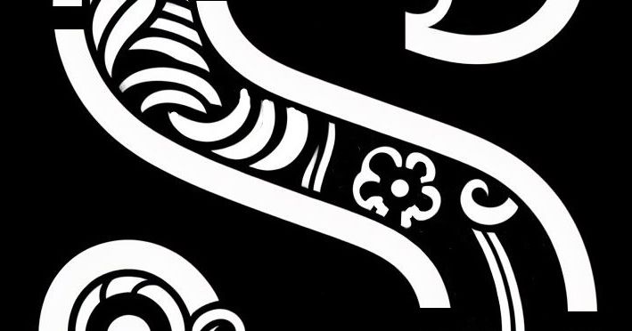 Stencil: letter S (version 2) by Nina Máčová | Download free STL model ...