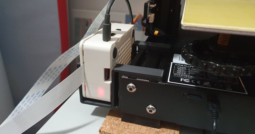 Ender 3 V2 Raspberry Pi Rail Mount by RedShark | Download free STL ...