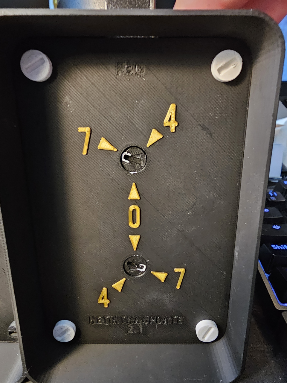 7 Segment Mechanical Counter - Updated backplate by Steffen Moeller ...