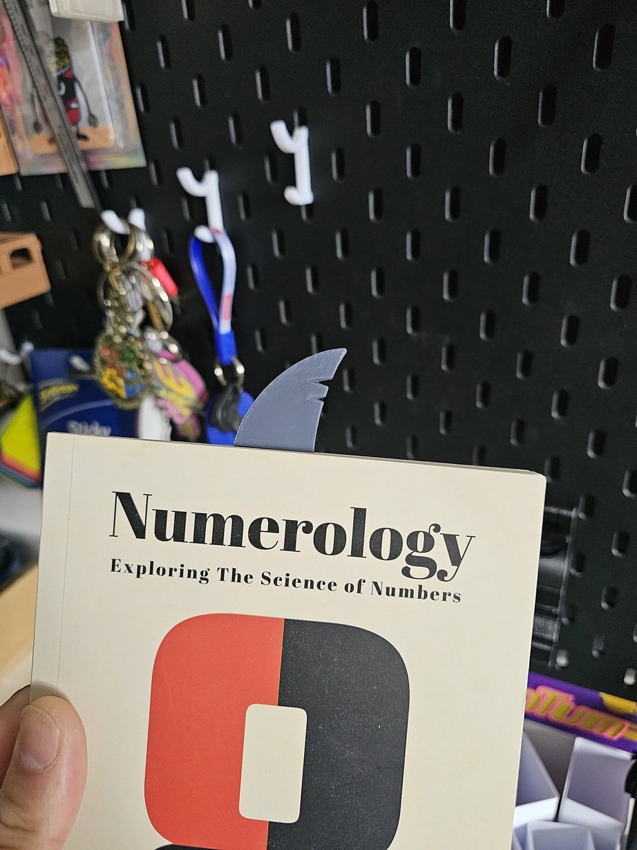Sharkmark bookmark by This Noise | Download free STL model | Printables.com