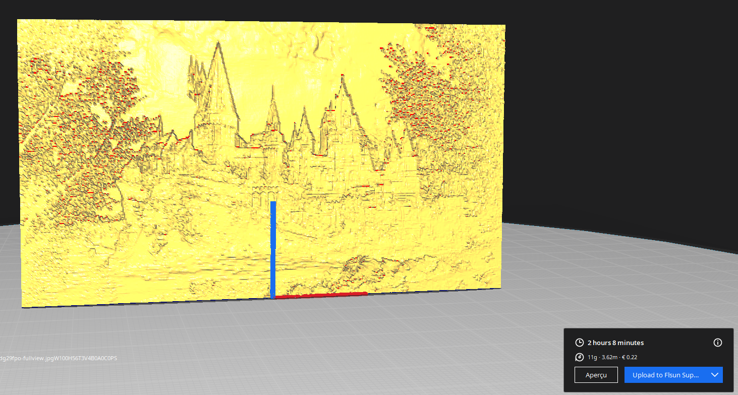 Harry Potter Lithophane - Hogwarts Castle by ARIZONA 3D | Download free ...