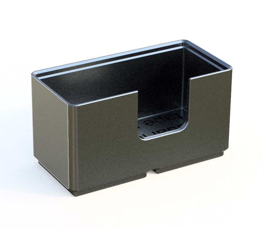 Gridfinity stanley tape measure 5m dual lock holder 1x2 by Idea2Item ...