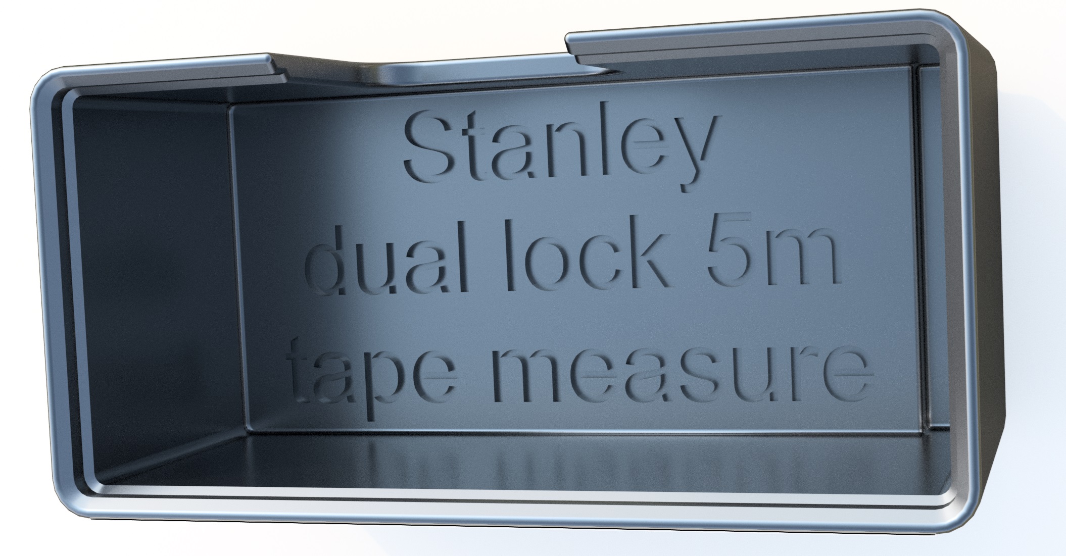 Gridfinity stanley tape measure 5m dual lock holder 1x2 by Idea2Item ...